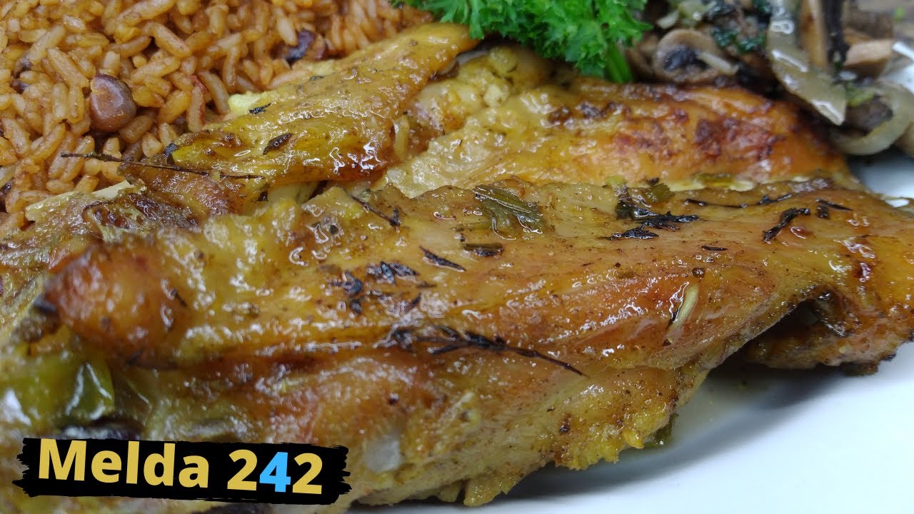 JUICY BAKED TURKEY WINGS | BAHAMIAN COOKING - YouTube