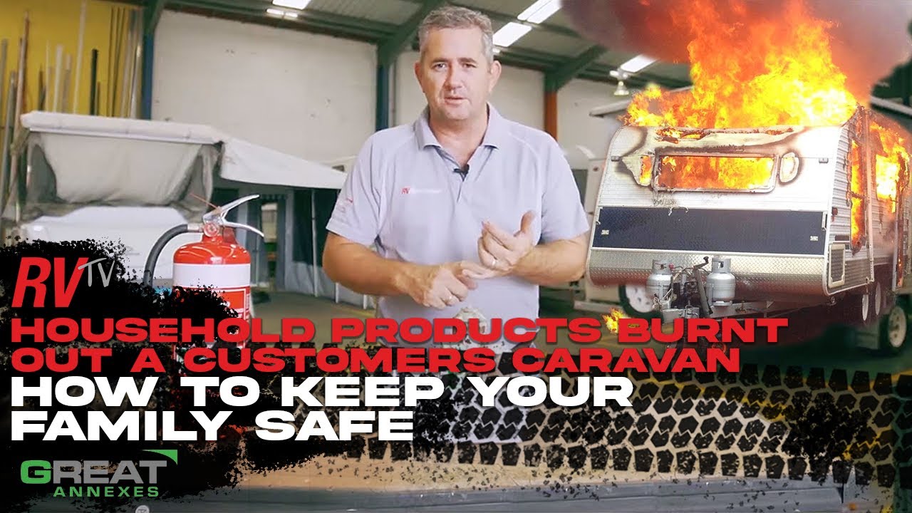 A Very Real Fire Danger for Caravan and RV Owners - YouTube