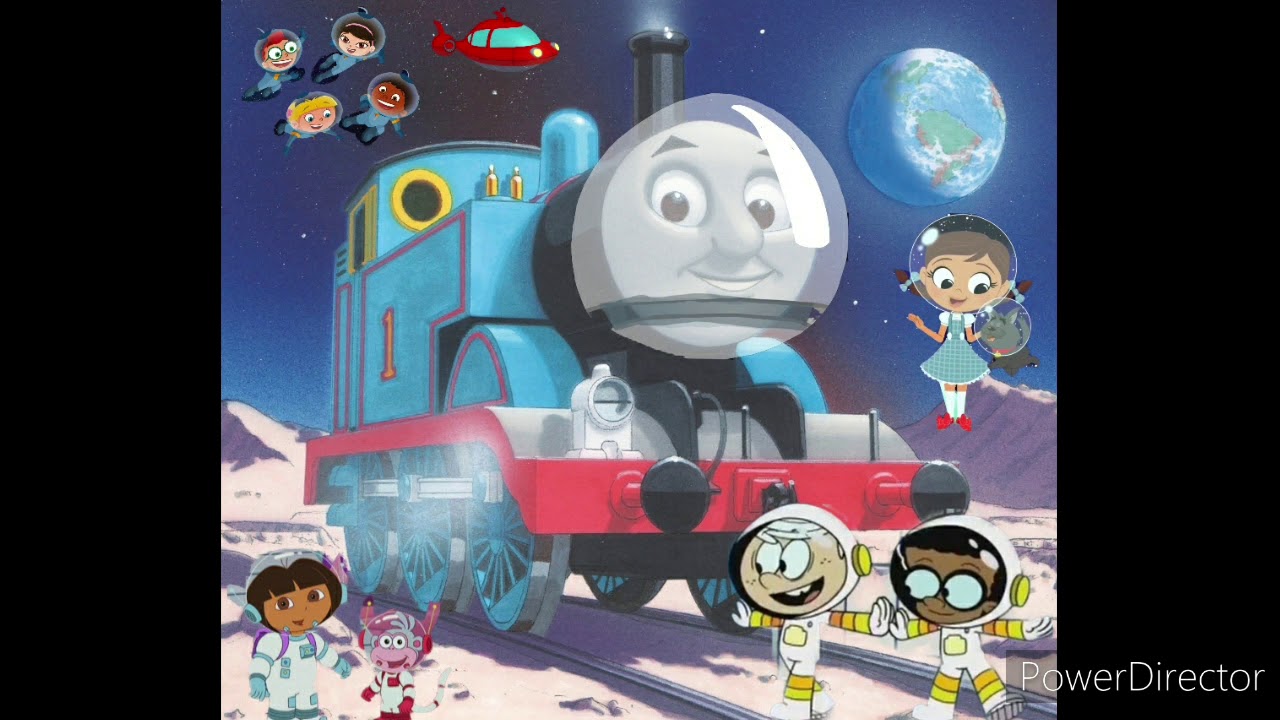 Thomas & his Friends on the Moon - YouTube