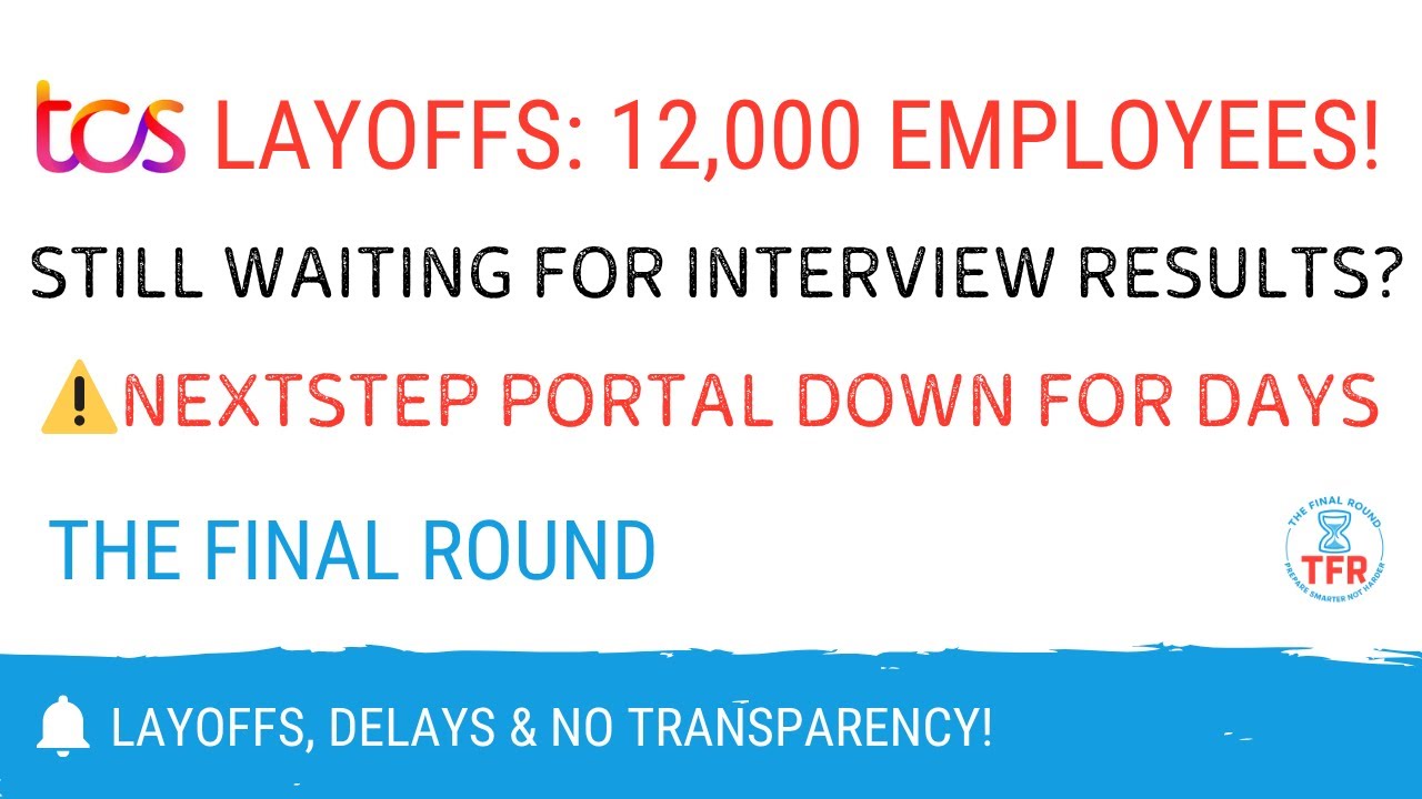 TCS NextStep Portal Not Opening | TCS Interview Results Update | TCS ...