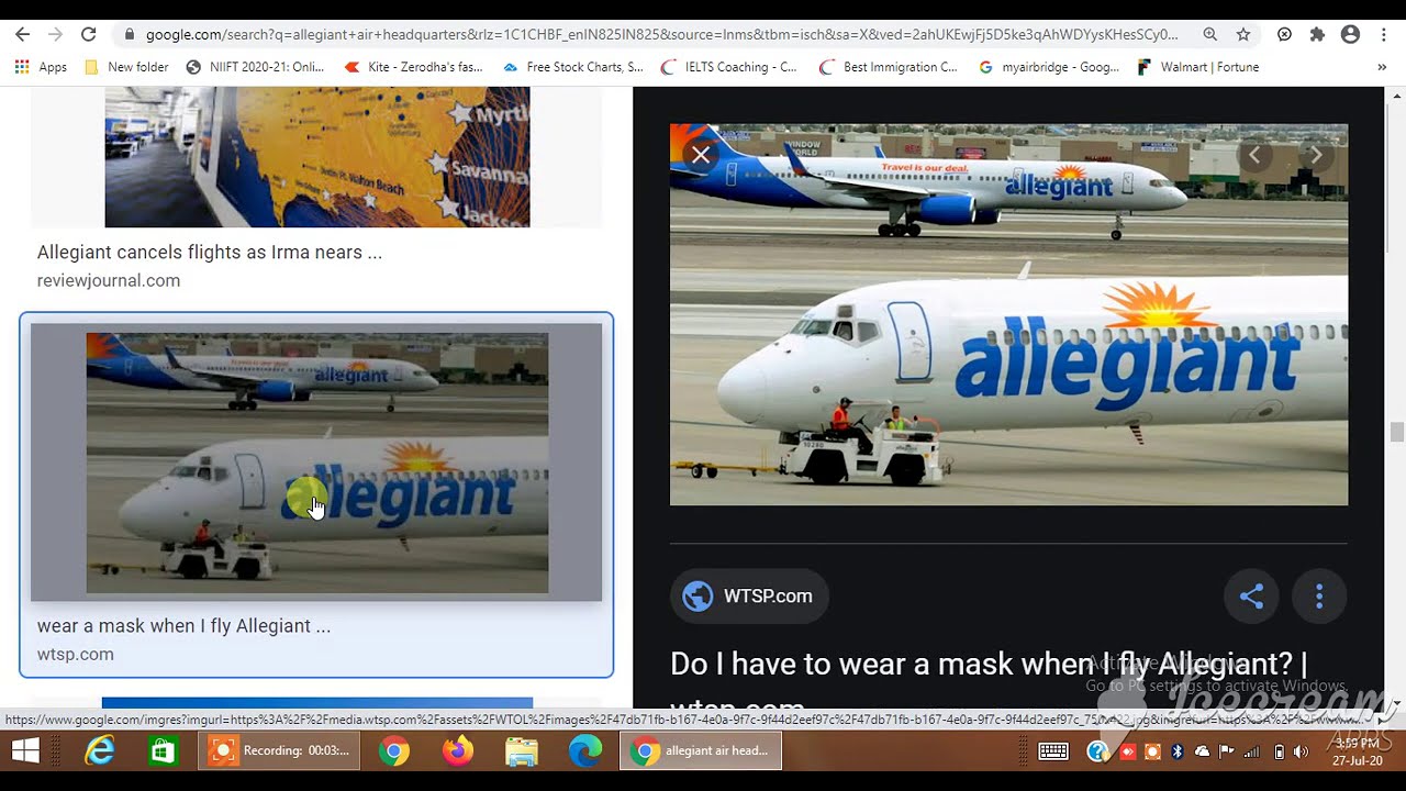 Allegiant Air Headquarters Contact Number - YouTube