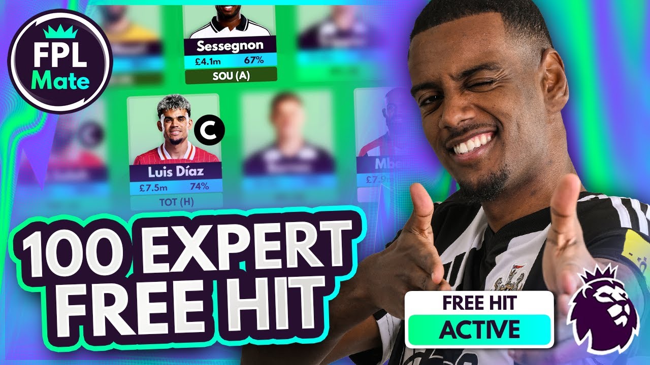 FPL GW34 EXPERT FREE HIT TEAM! 🧠 100 Experts Reveal Their Gameweek 34 ...