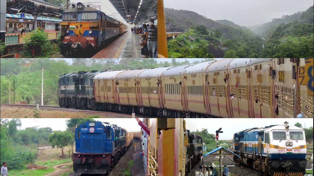 Mumbai To Nanded Full Journey Compilation : 07618 CSMT - Nanded Tapovan ...