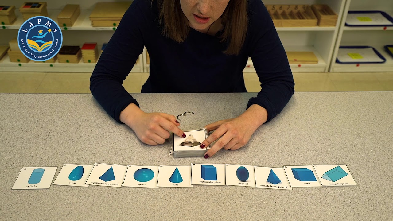 Geometric Shape Cards - Children learn about shapes - YouTube