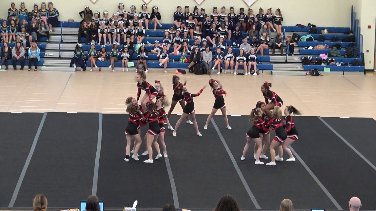 Linganore Lancers Cheer - Winter Regional's 2-11-2017 - YouTube