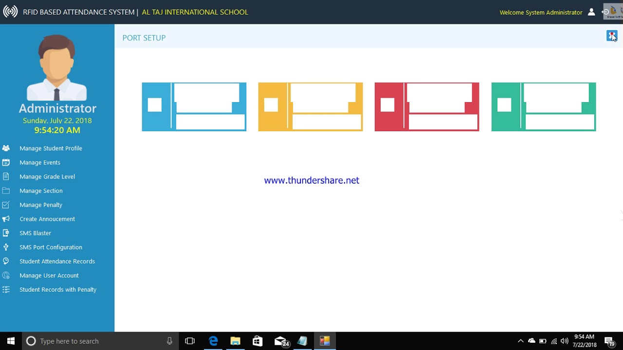 RFID Based Attendance System v2 - YouTube
