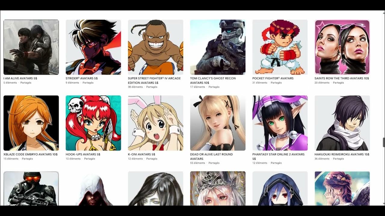 [ PS3/CFW/ HEN ] 400 AMAZING PACK AVATARS 😎 - YouTube