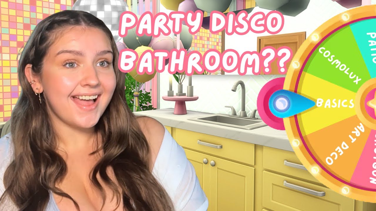 i let a WHEEL choose the style of EACH ROOM! in the sims 4 - moesi ...