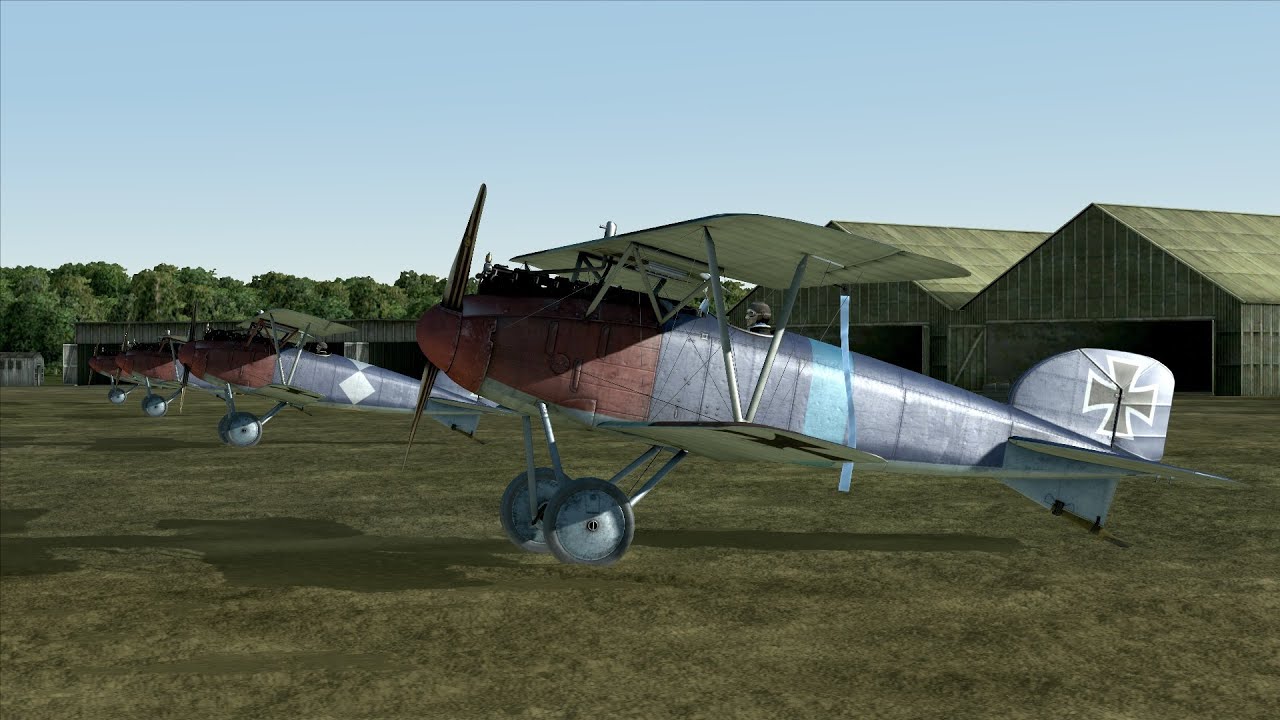 Jasta 18-5 1917 Rise of Flight - YouTube