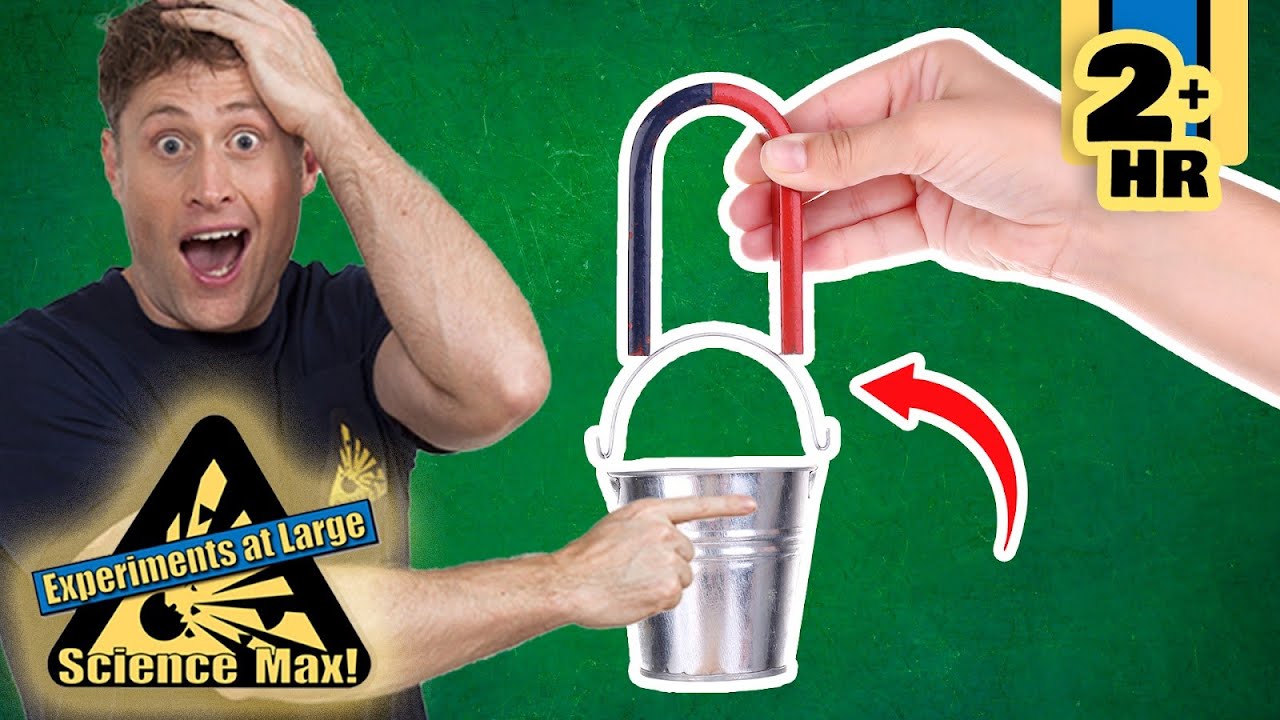 Super Strong Magnets! | Crazy Magnetic Experiments | Science Max | 9 ...