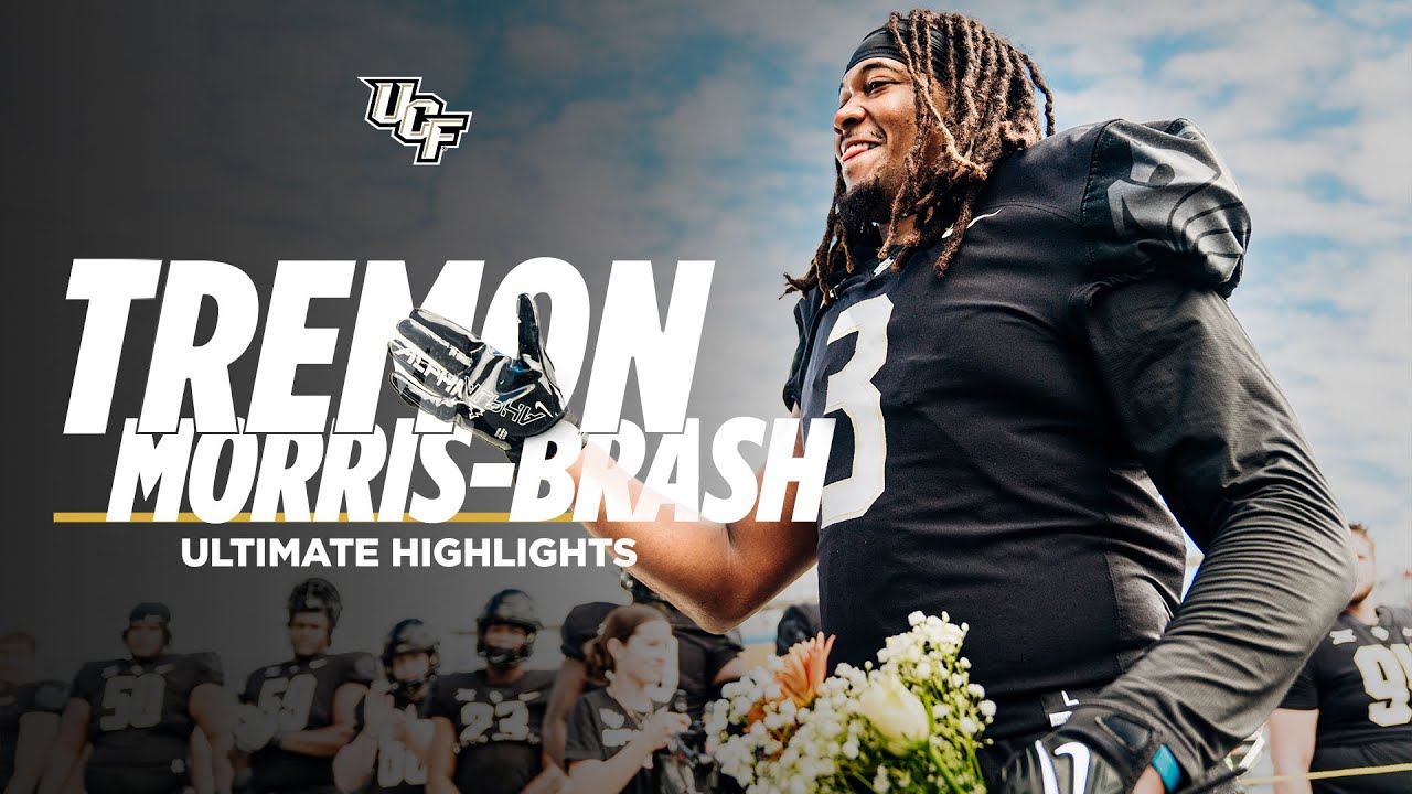 Ultimate Tre'mon Morris-Brash UCF DE Highlights - YouTube