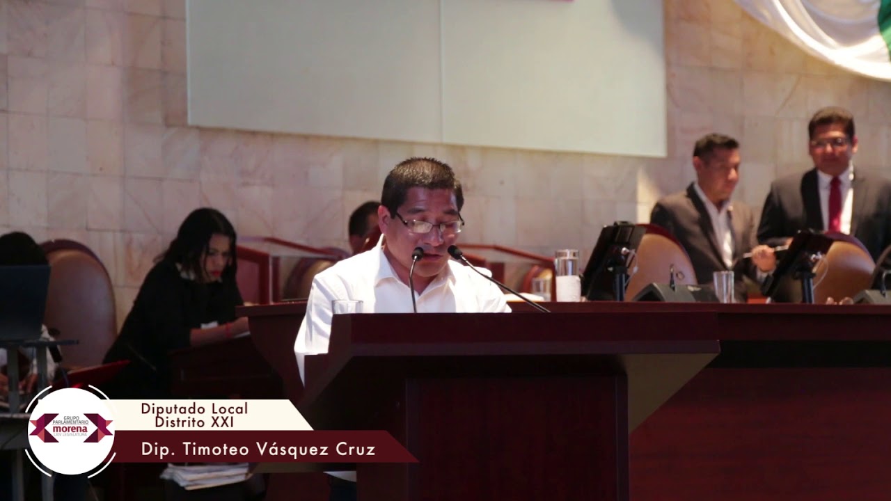 Dip. Timoteo Vásquez Cruz (Intervención 25/09/2019) - YouTube
