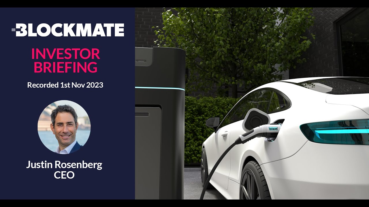 Blockmate Investor Briefing - 1st Nov 2023 - YouTube