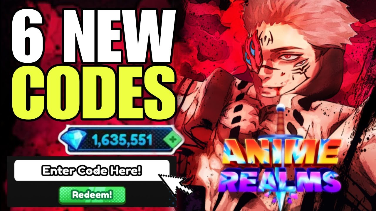 *NEW UPDATE* ROBLOX ANIME REALMS SIMULATOR CODES | ANIME REALMS ...
