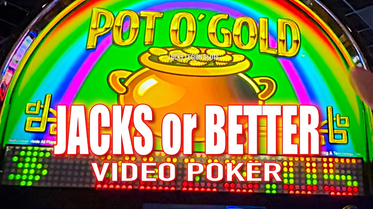 POT O’ GOLD - JACKS or BETTER video poker ♦️ checking out old school machines - YouTube