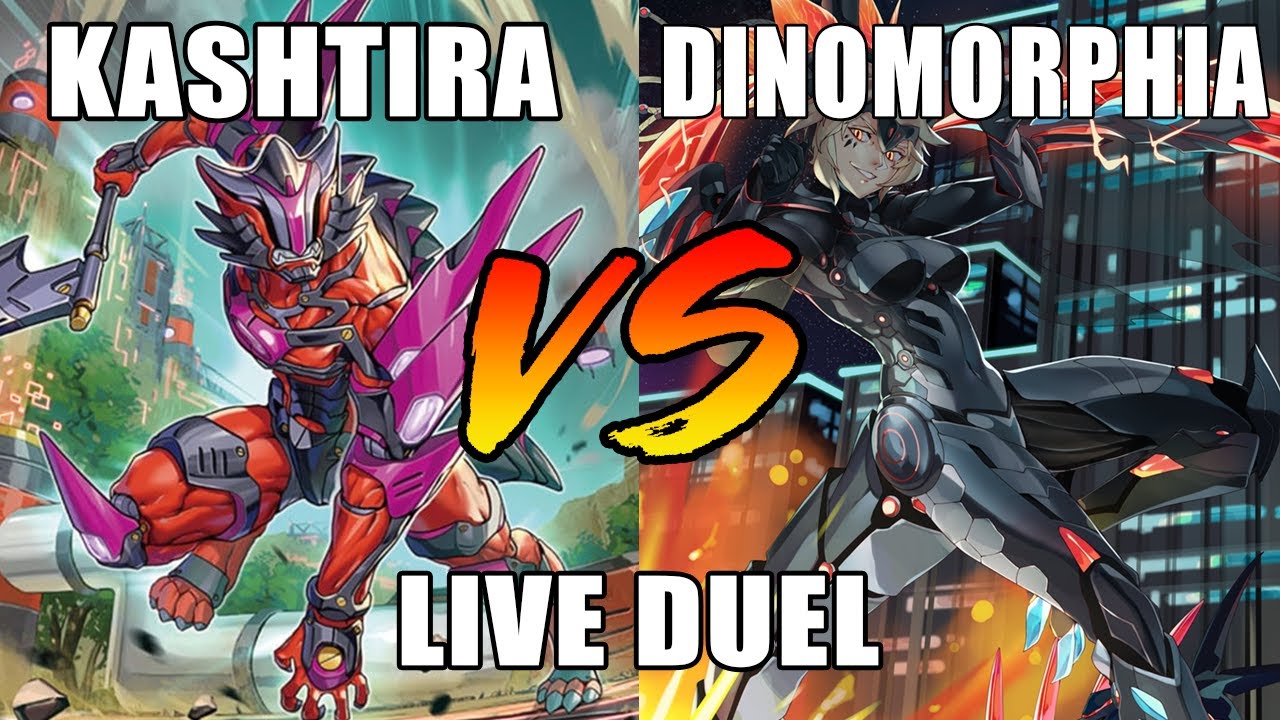 Kashtira VS Dinomorphia : Yu-Gi-Oh! Locals Feature Match | Live Duel - YouTube