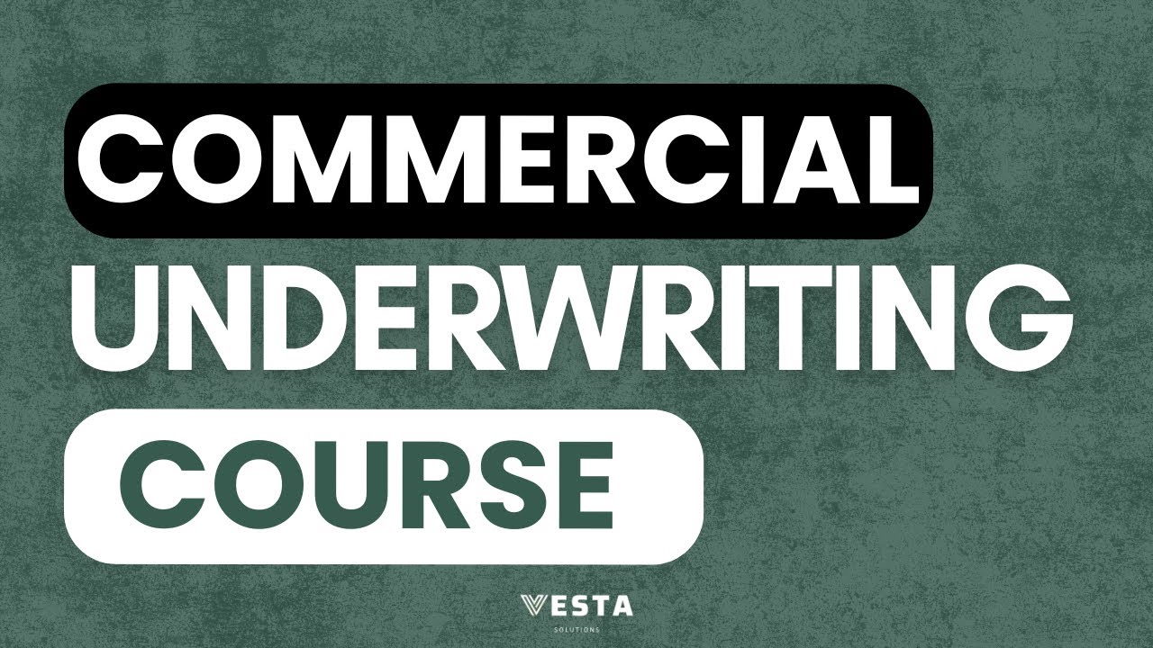 Lesson 2: What is Underwriting? - Commercial Underwriting Class - YouTube