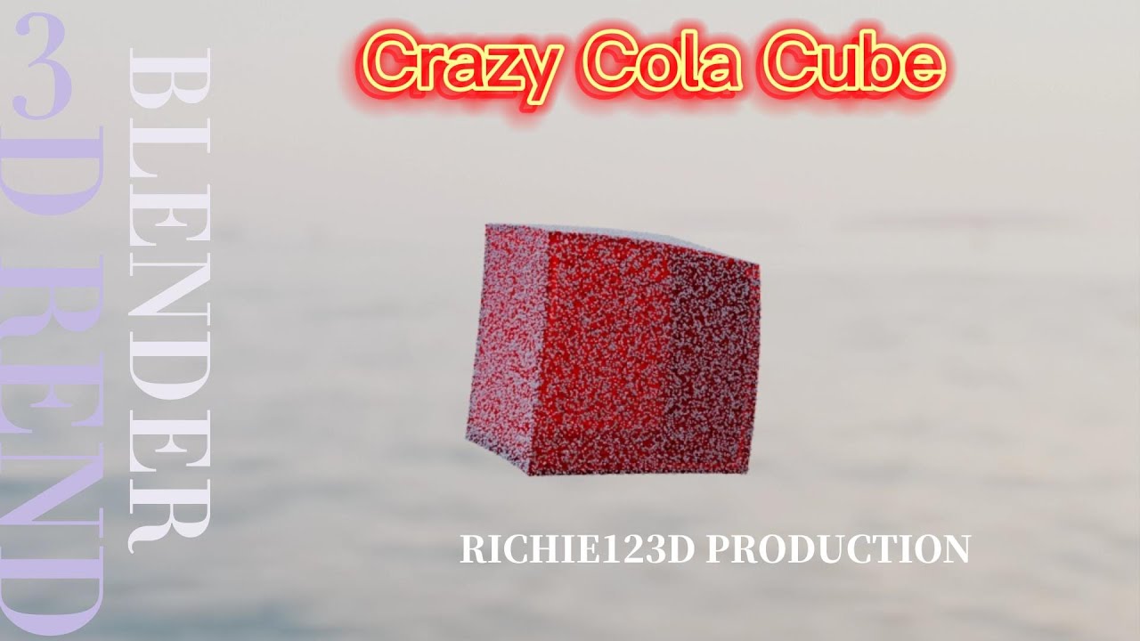 3D Animation Crazy Cola Cube 🍬 - YouTube