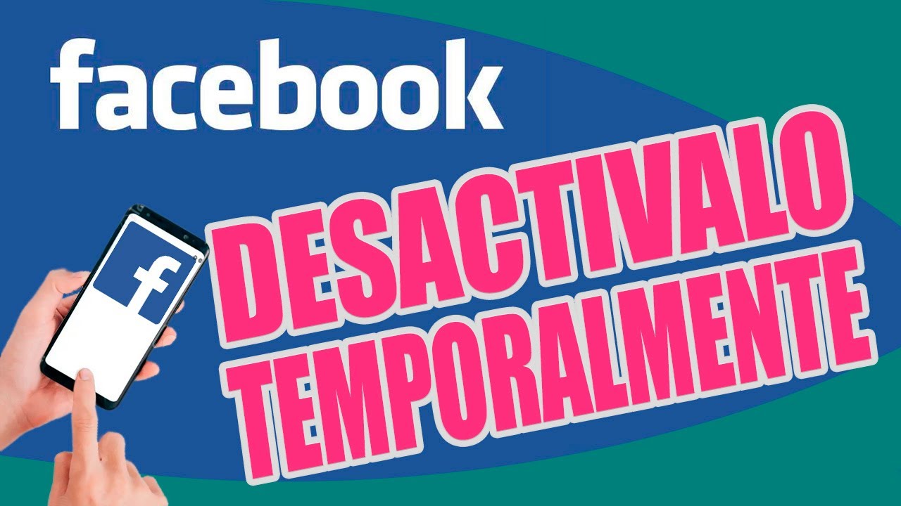 Como CERRAR Facebook TEMPORALMENTE - YouTube