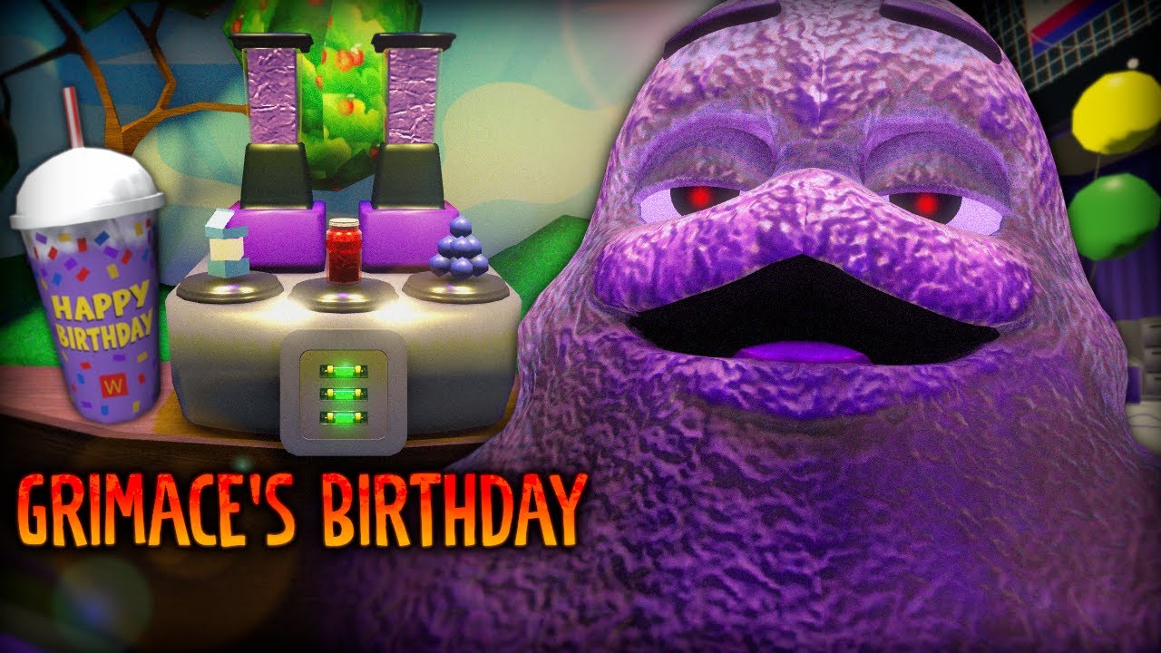 ROBLOX - Grimace's Birthday - [Full Walkthrough] - YouTube