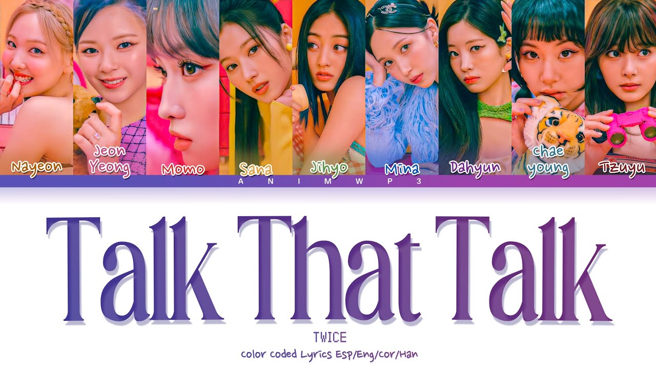 [ALBUM SNEAK PEEK] TWICE 'Talk That Talk' Lyrics Color Coded Esp/Eng ...
