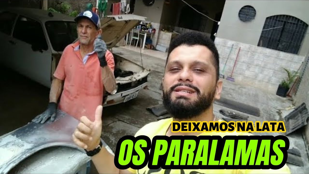 DEIXEI OS PARALAMAS DO CHEVETTE TUBARÃO NA LATA - EPISÓDIO 4 - YouTube