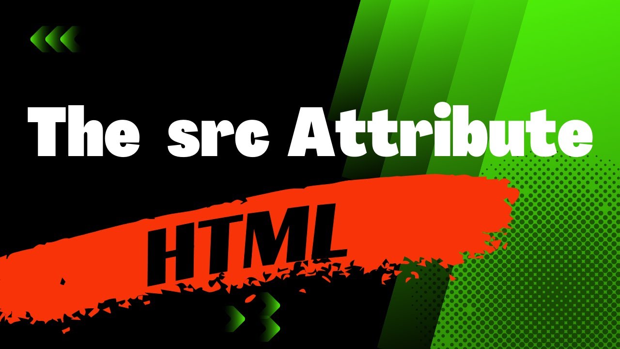 HTML - The src attribute - YouTube