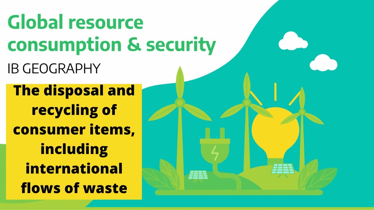 IB Geography: The disposal & recycling of consumer items ...