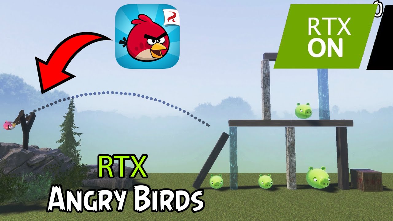 How to Make Angry Birds Game with RTX - YouTube