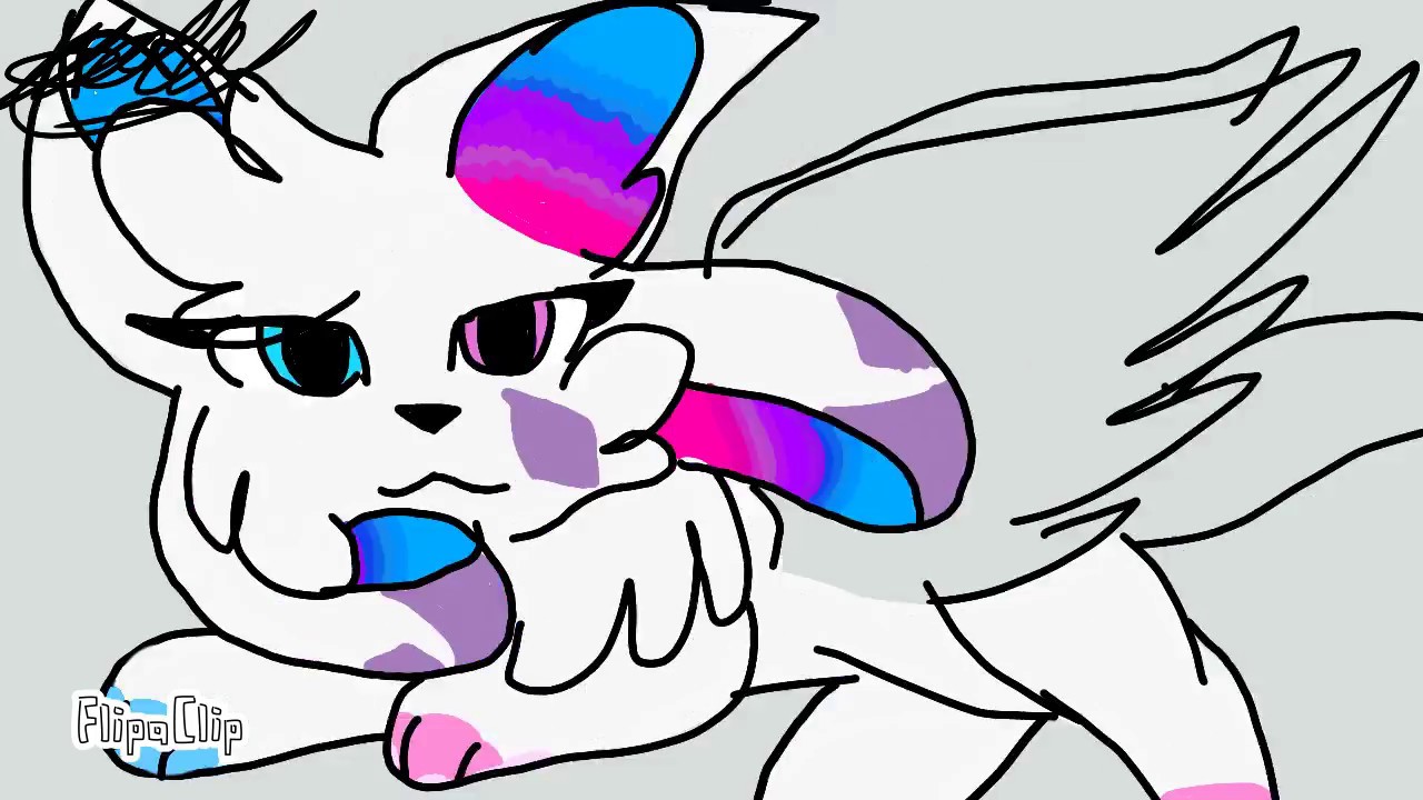 Some Kittydog animation I never finished (Flipaclip) - YouTube