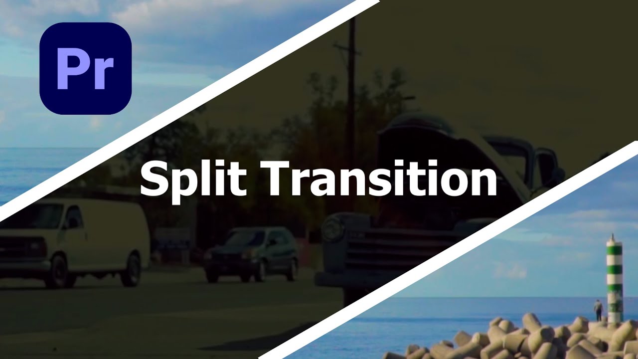 Split screen transition in premiere pro || Photoshop || Premiere pro ...