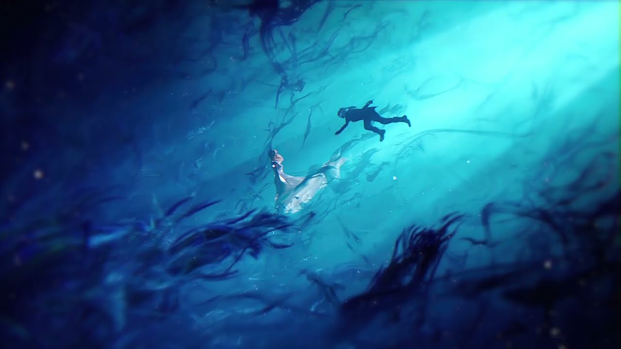 Final Fantasy XV — Nostalgic Ambience | Luna and Noctis Underwater ...