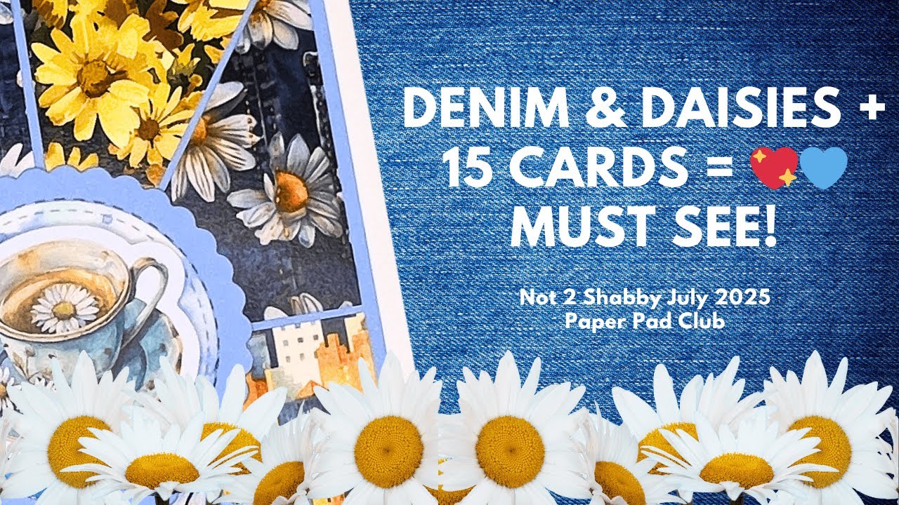 Not 2 Shabby Shop Goodies in Action | 15 Cards, 1 Challenge! - YouTube