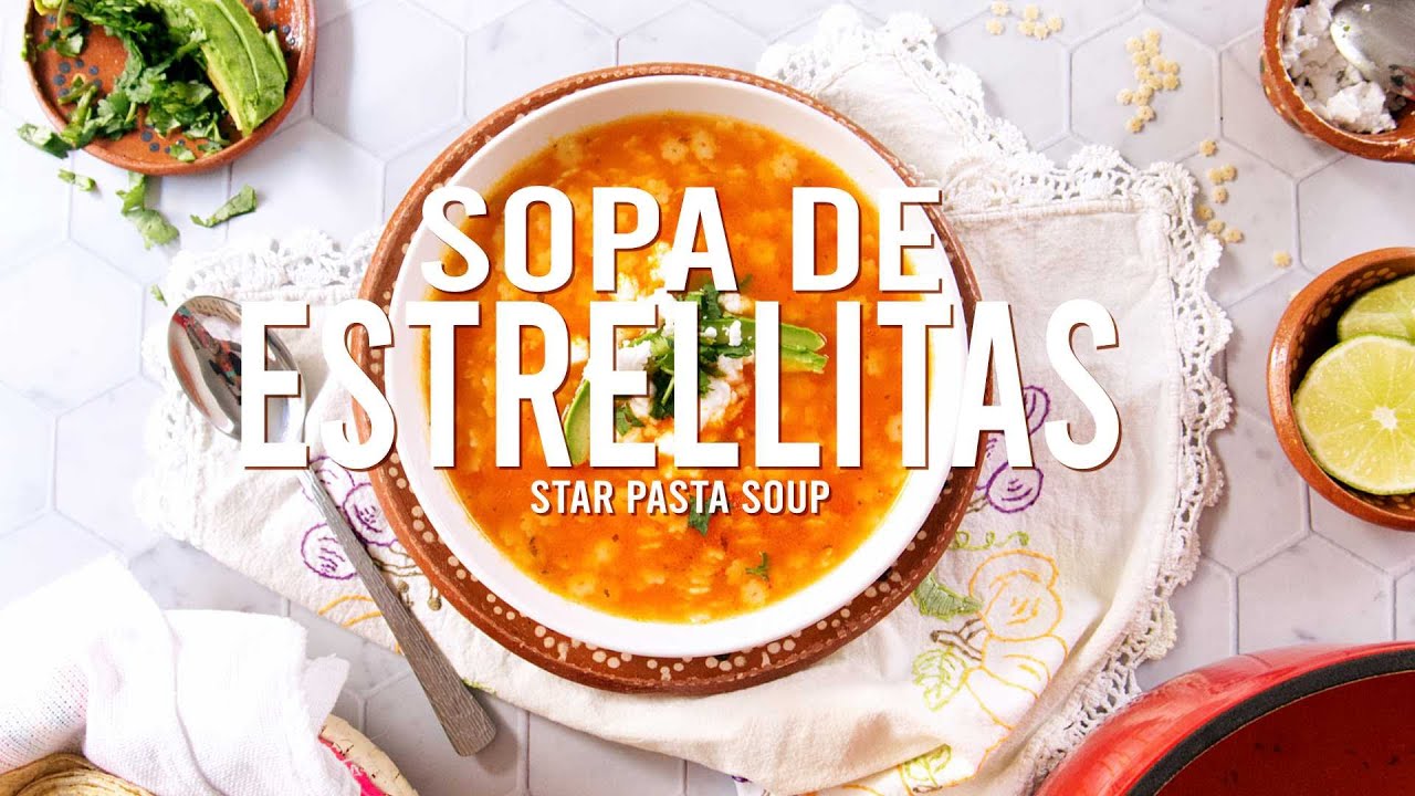 Sopa de Estrellitas (Mexican Sopa) #sopita - YouTube