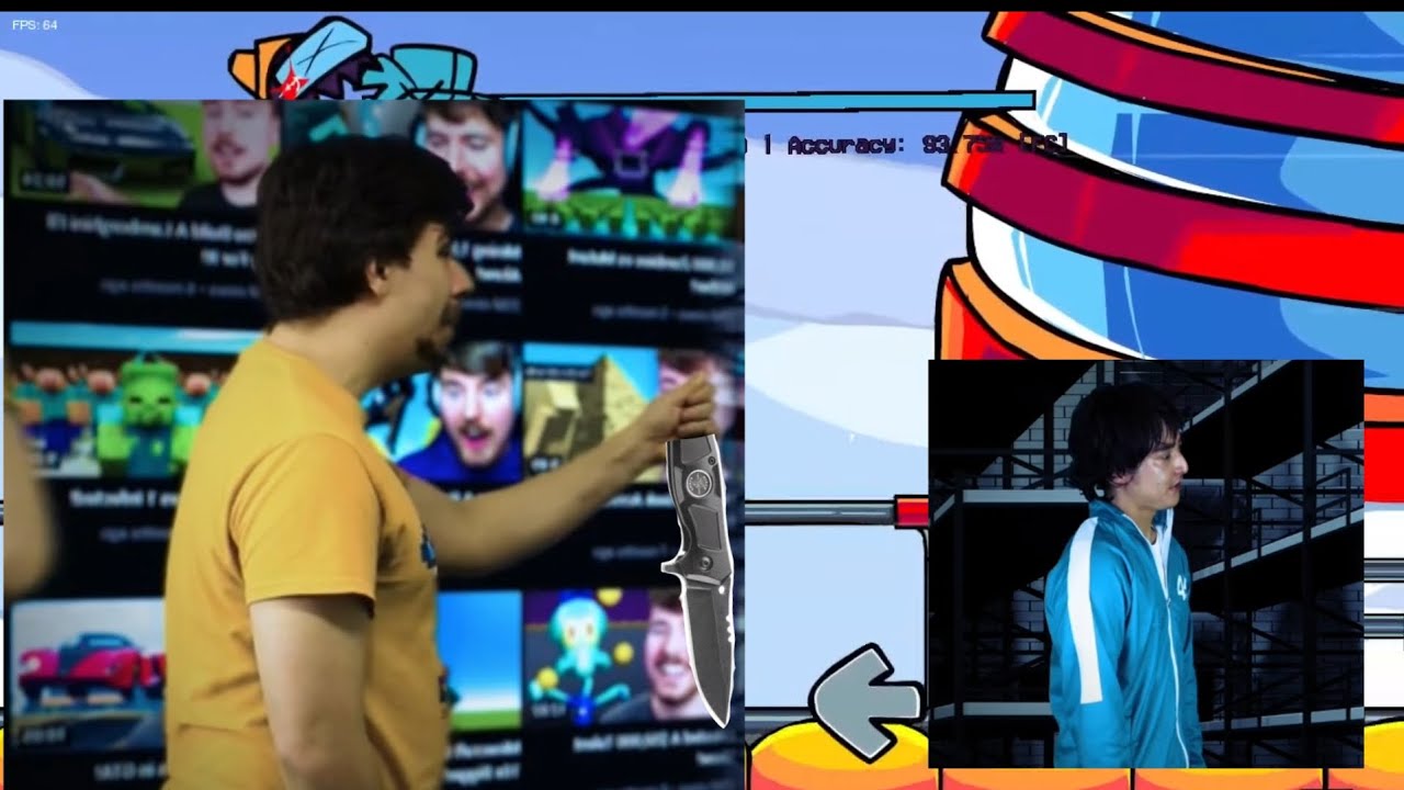 Mr Beast Vs Seong Gi Hun rap but with the Danger Instrumental - YouTube