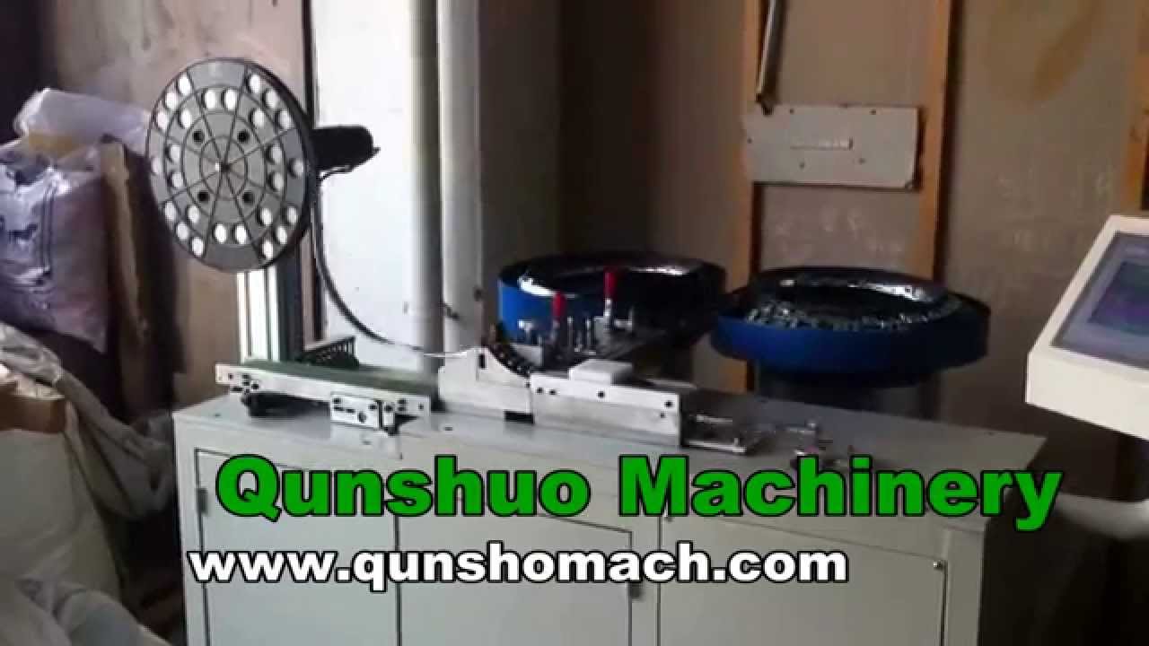 Adhesive Wheel Weights Machine-Pasting machine - YouTube