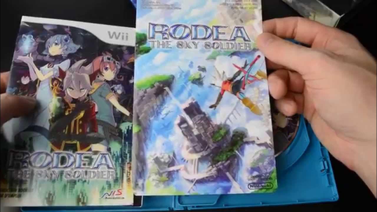 Unboxing Rodea the Sky Soldier - Limited Edition (Wii U + Wii) - YouTube