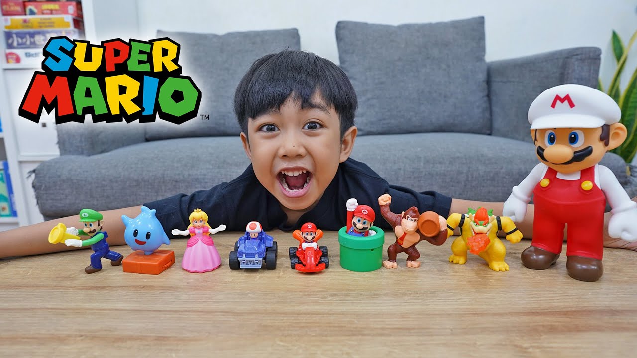Kyo Punya Koleksi Mainan Super Mario Bros The Movie - YouTube
