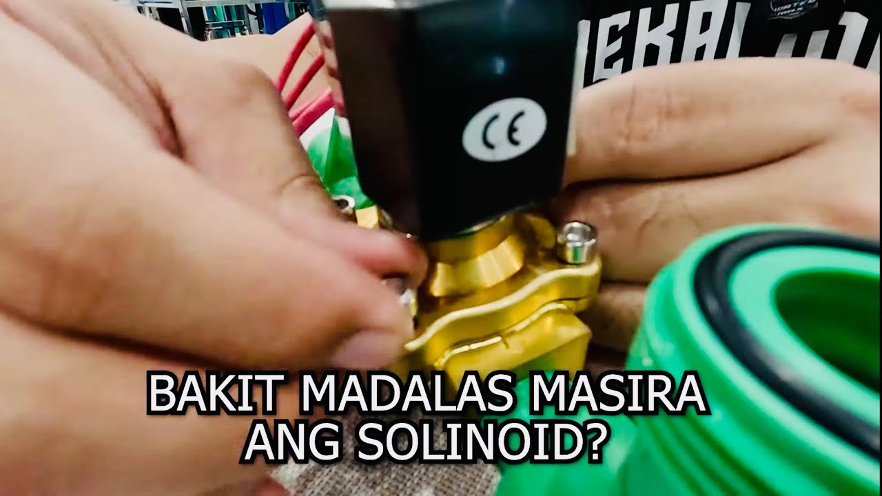 HOW TO FIX SOLINOID VALVE | ALFRED WATERMAX - YouTube