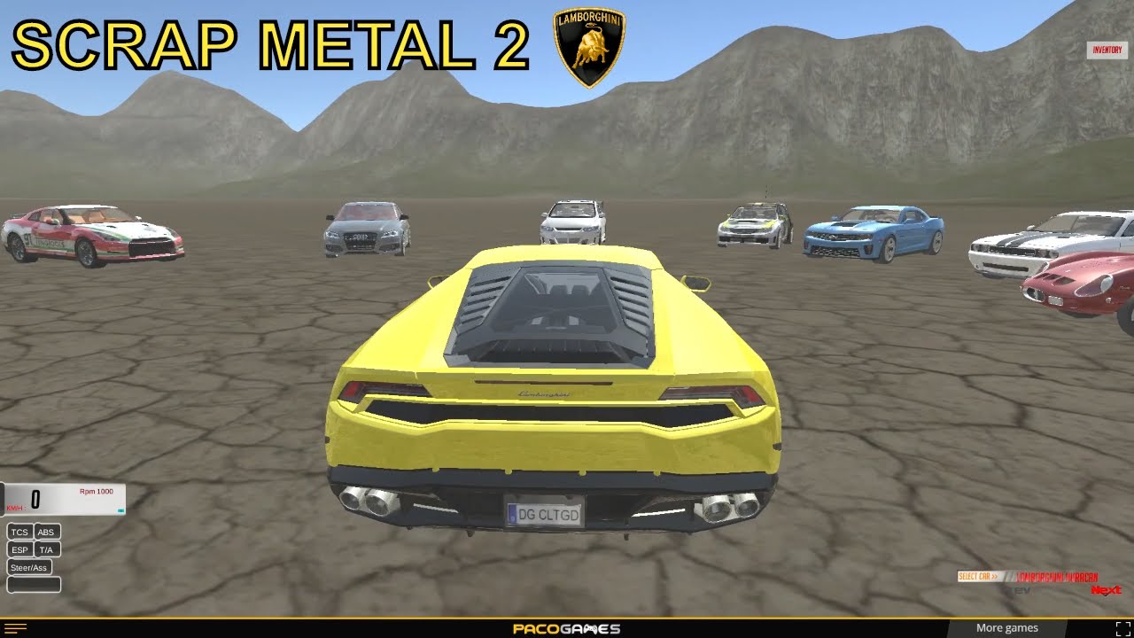 CAR GAMES///SCRAP METAL2 - YouTube