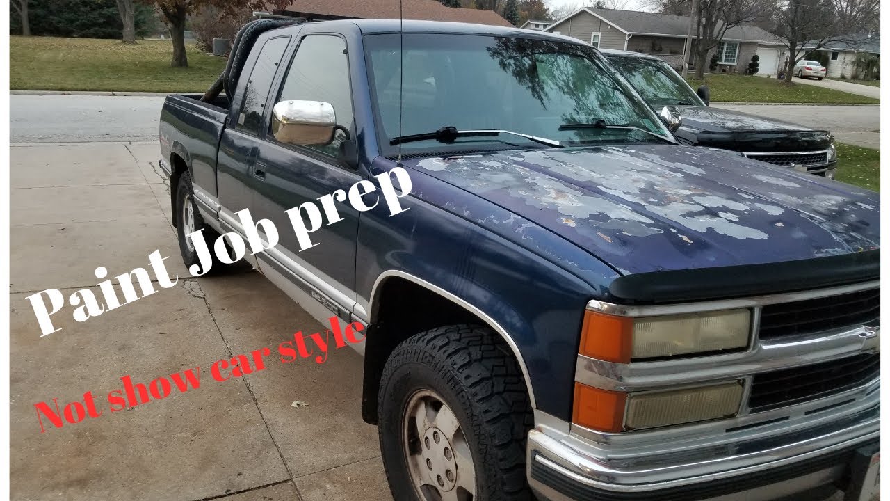 1993 Paint prep - YouTube