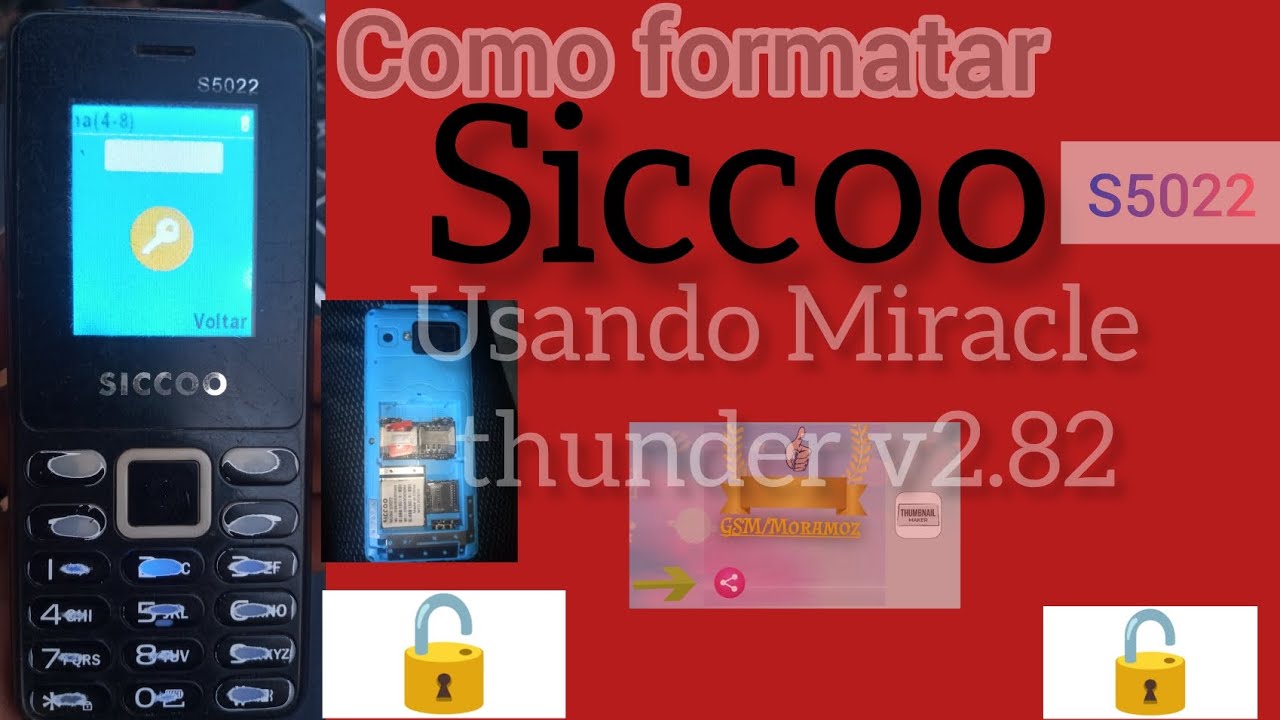 hard reset siccoo s5022. como formatar siccoo S5022. - YouTube