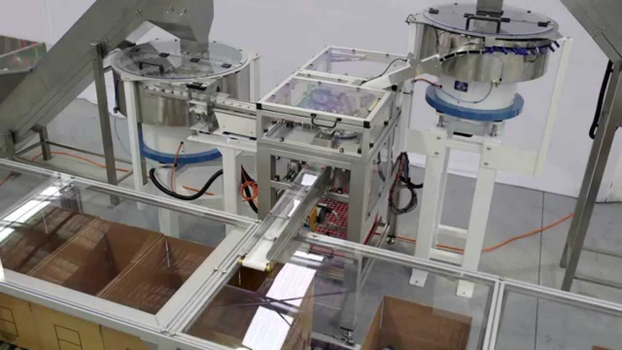 Water tap assembly machine - YouTube