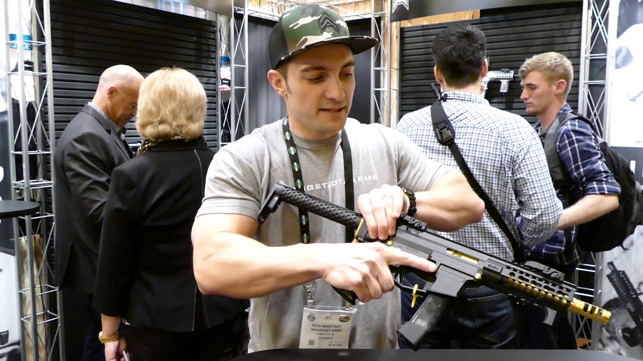 2016 SHOT Show - Angstadt Arms UDP-9 9mm AR15 - YouTube