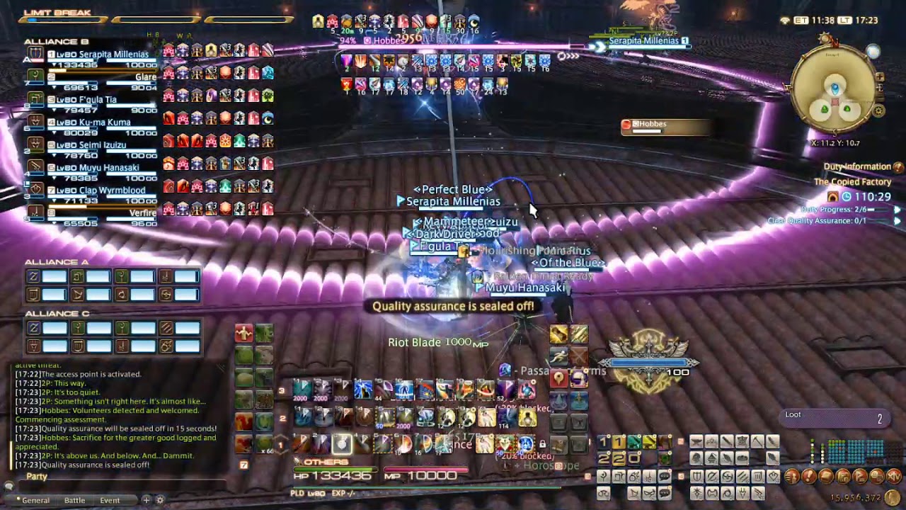 FFXIV Copied Factory 20200110 PLD PoV - YouTube