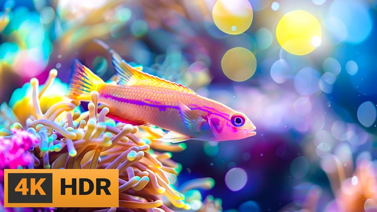 Revealing Earth’s Wonders: Under The Red Sea 4K - Colorful Ocean Life ...