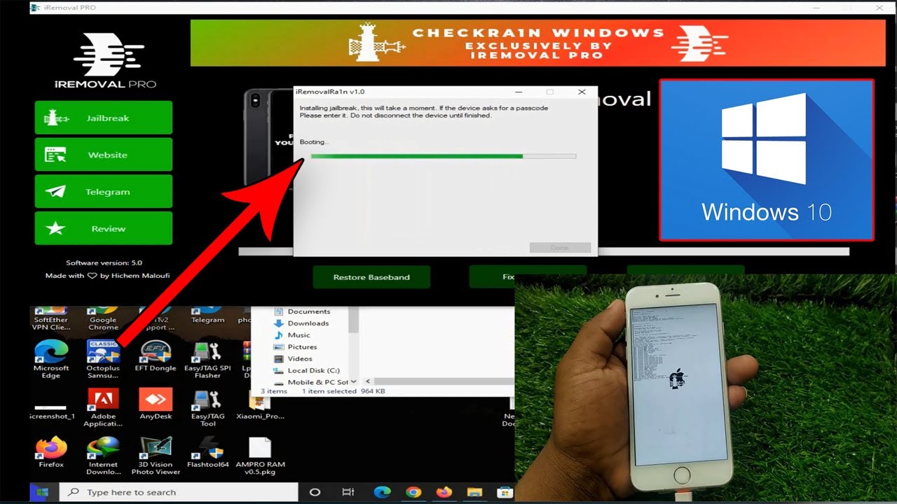 Windows Checkra1n Tool | Windows jailbreak Tool | iRemoval Pro Tool ...