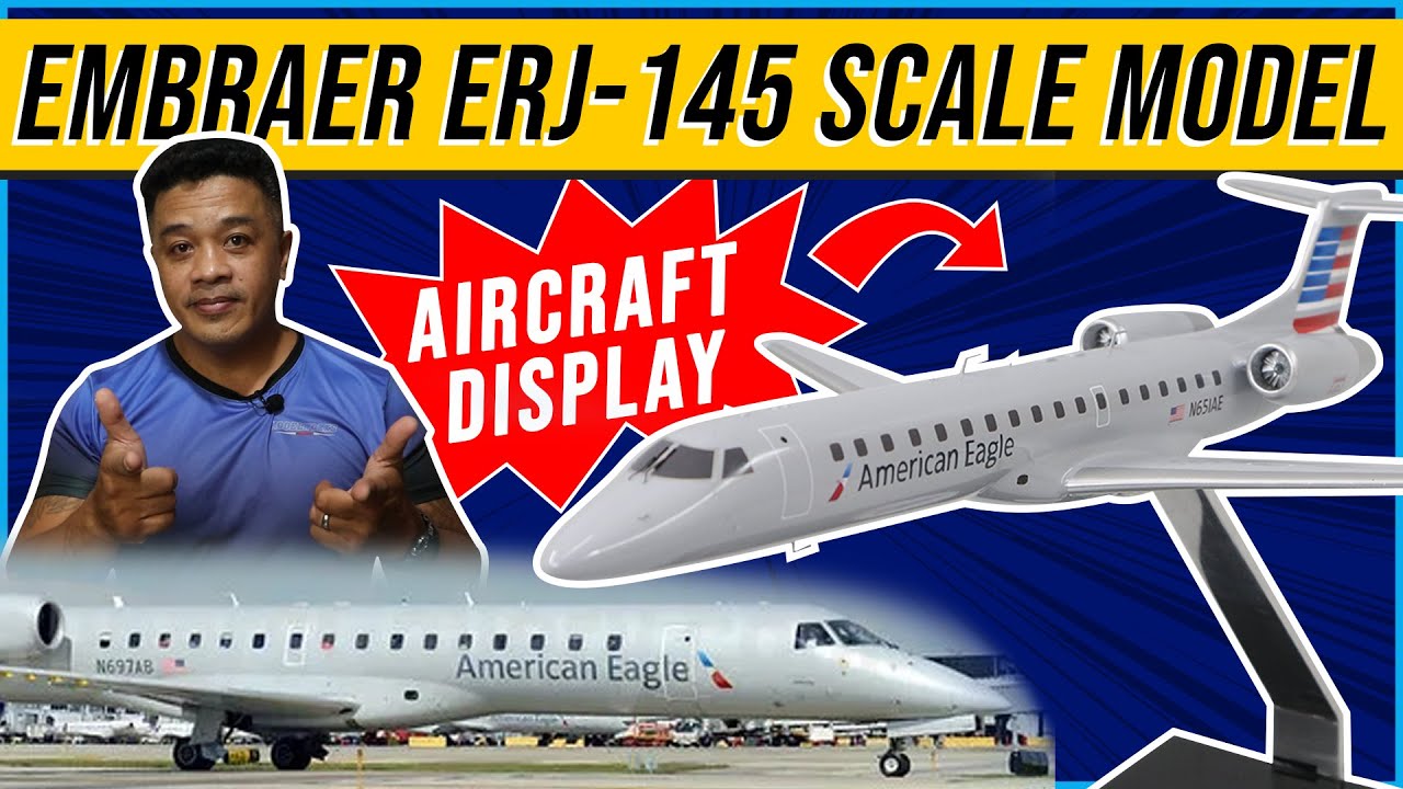 American Airlines Model Planes: Handmade Embraer Custom Airplane Model ...