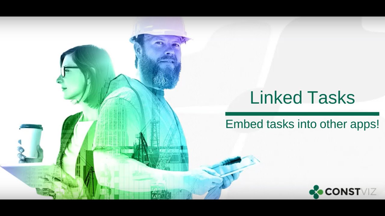Construction Viz Linked Tasks Feature - YouTube