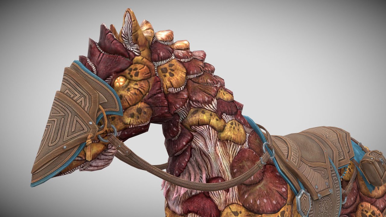 Sadrith Mora Spore Steed ∣ ESO › Mounts › Equines - YouTube